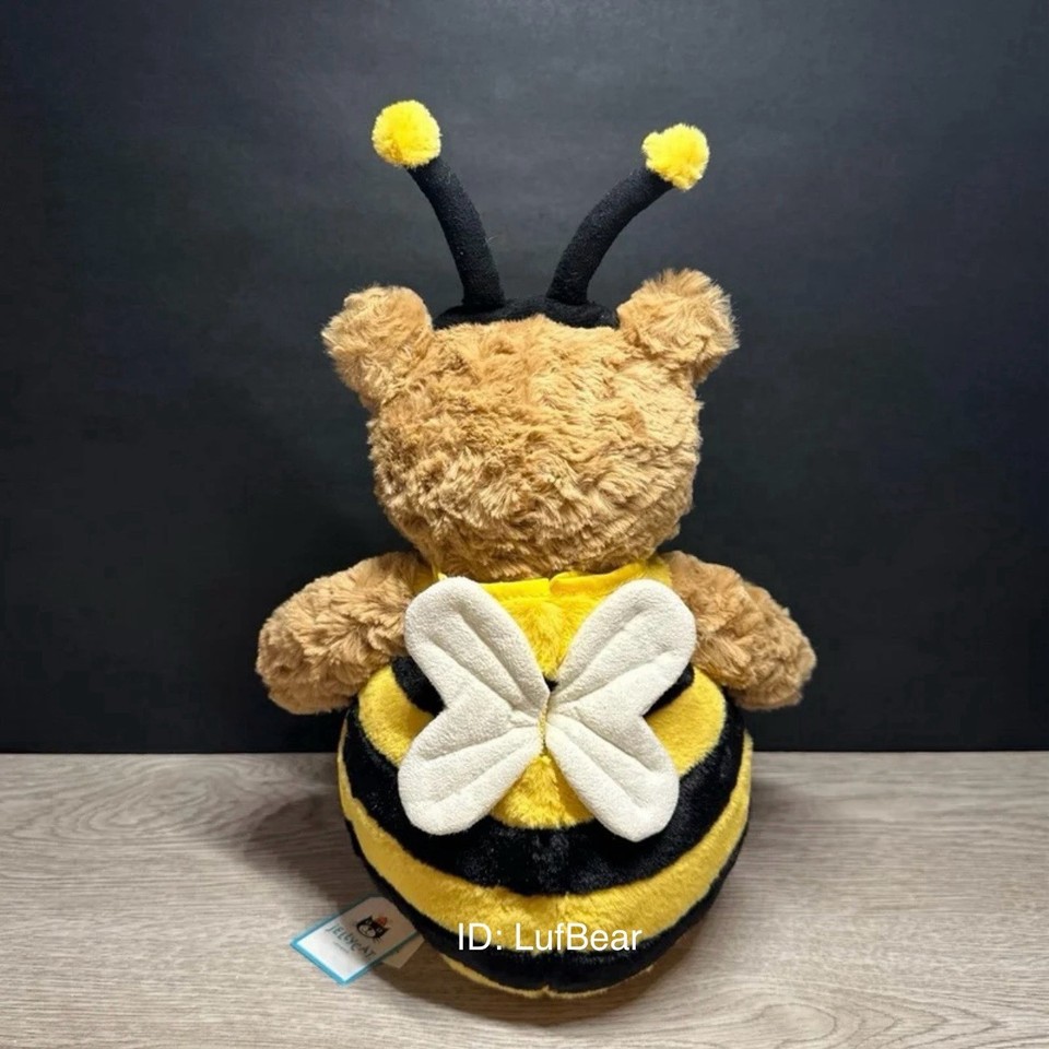 AUTHENTIC ️Jellycat bartholomew bear bumblebee bee- NWT Retired- SHIPS ...