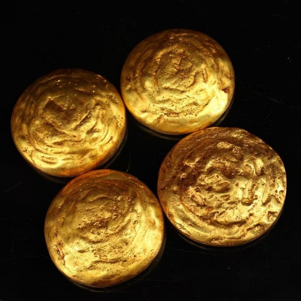 Bronze Mochi Rice Cake Set from Old Family Store, Excavated, Used | eBay