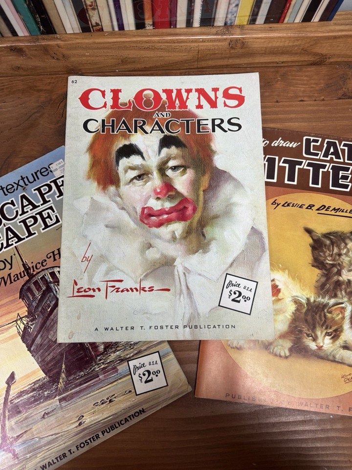 WALTER T FOSTER Lot Of 27 Vintage How To Paint Draw Instruction Art ...