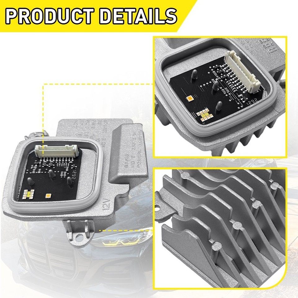 4x Yellow Angel Eyes DRL LED Modules For BMW G80 M3 G82 M4 G22 G26 430i ...