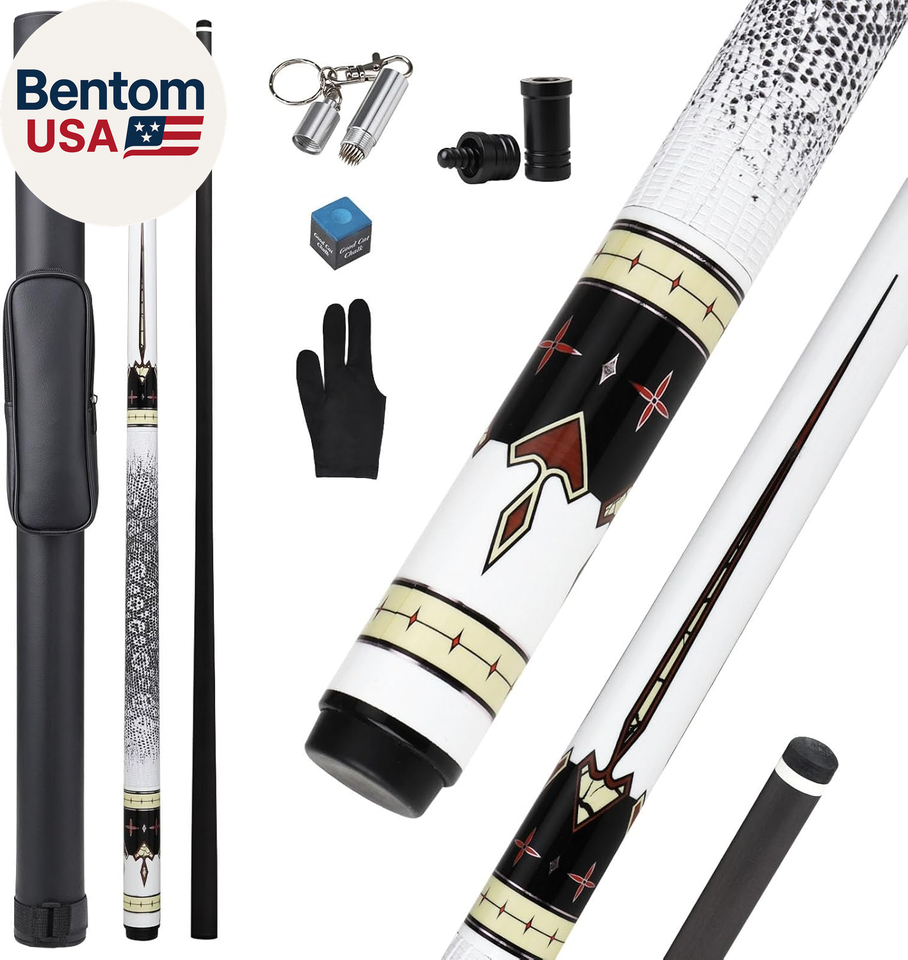 Carbon Fiber Pool Cue Stick with Case, Full Carbon Technology Billiards ...