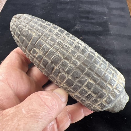 Pre Columbian Pottery Effigy Corn Cobb God Inca Peru 368 | eBay