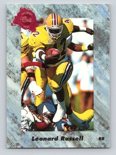 1991 Classic Draft Picks - #114 Leonard Russell | eBay