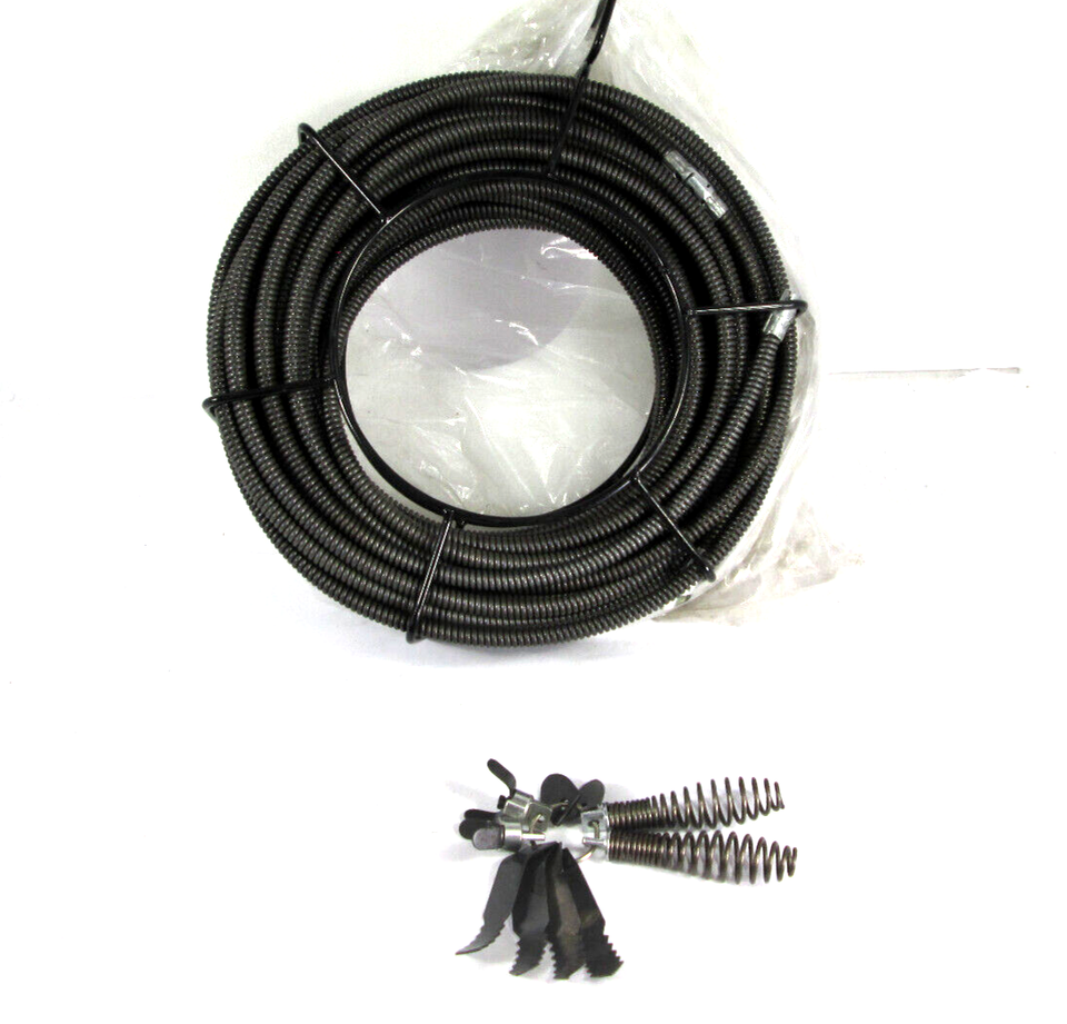 Unbranded- Drain Cable/Sewer Cable-- Auger/Snake Pipe W/ attachments | eBay