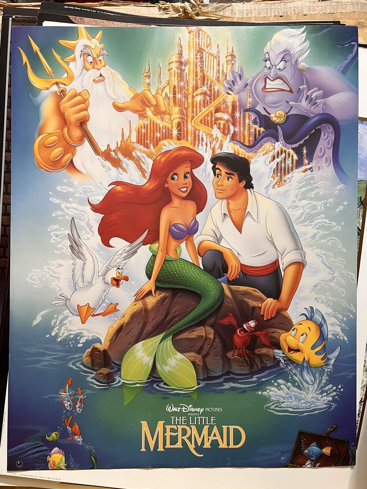 Original Little Mermaid Movie Poster
