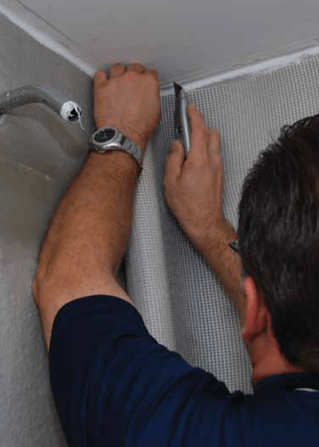 Fibreglass mesh 160g/m2 for plaster rendering crack repair plastering ...