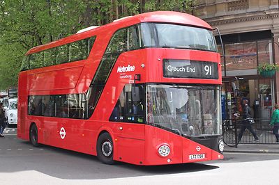 New bus for London - Borismaster LT758 6x4 Quality Bus Photo | eBay UK