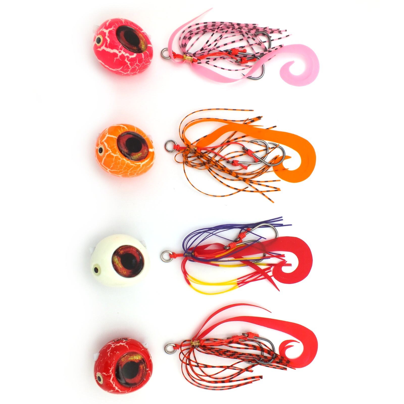 CHOMP LURES SNAPPER SLIDER FISHING JIGS 120G X 4 COLOURS KABURAS | eBay Australia