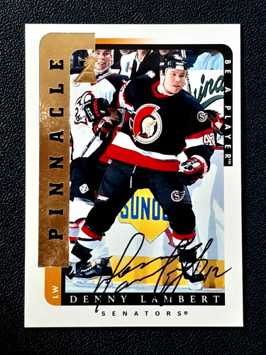 DENNY LAMBERT 1996-97 BE A PLAYER AUTOGRAPHS 96-97 NO 68 44698 | eBay