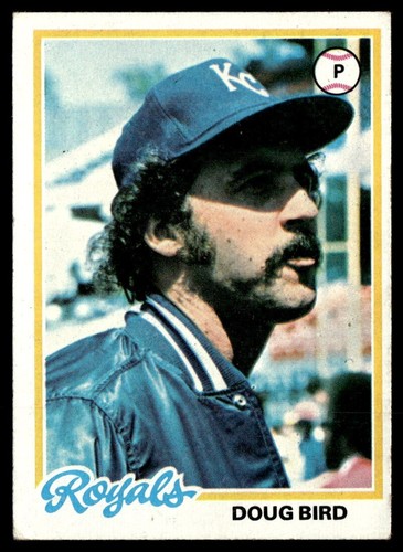 1978 Topps Baseball #183 Doug Bird Kansas City Royals | eBay