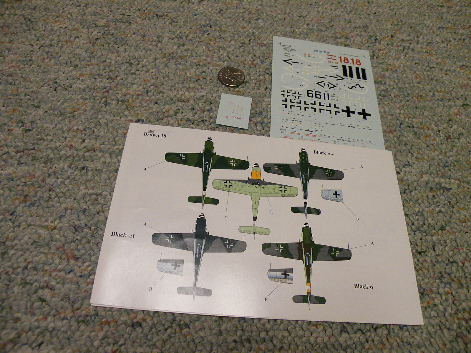 EagleCals decals 1/72 EC#58 72-58 FW 190D-9 JG2 4 26 51 F126 | eBay