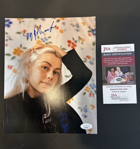 Phoebe Bridgers Autographed 8x10 Photo JSA Authentic Singer Signed RARE ...