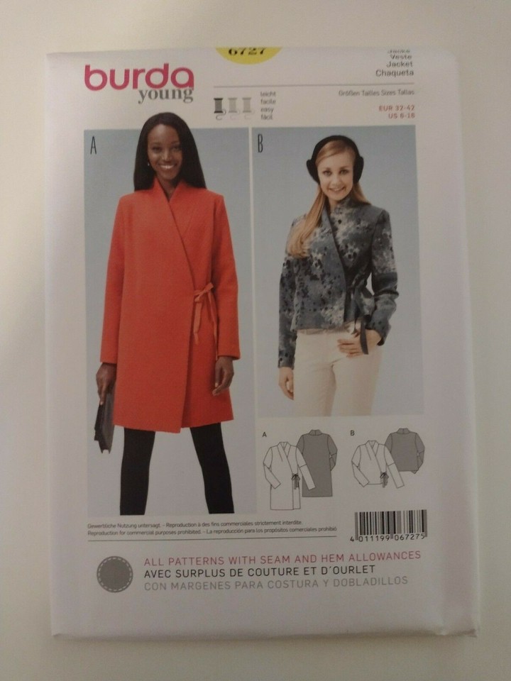 New Assorted Sewing Patterns Burda Range 6614 - 6781 | eBay UK