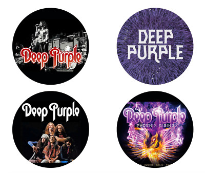 "DEEP PURPLE" Button Badges x 4 (58mm) | eBay