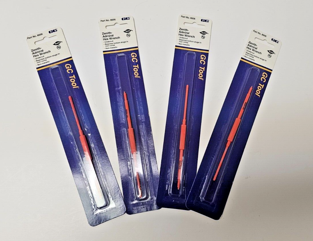 GC Electronics 8606 Zenith-Admiral Hex Wrench Hex & Special Tip Tool ...