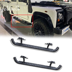 2Pcs for Land Rover Defender 90 2010-2016 Side Step Running Board Nerf ...