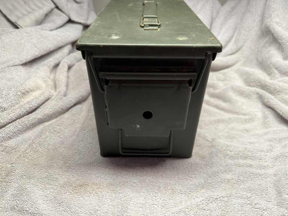 Genuine Military Metal M2A1 / M2A2 Ammo Can, .50 cal, 5.56mm *Great ...