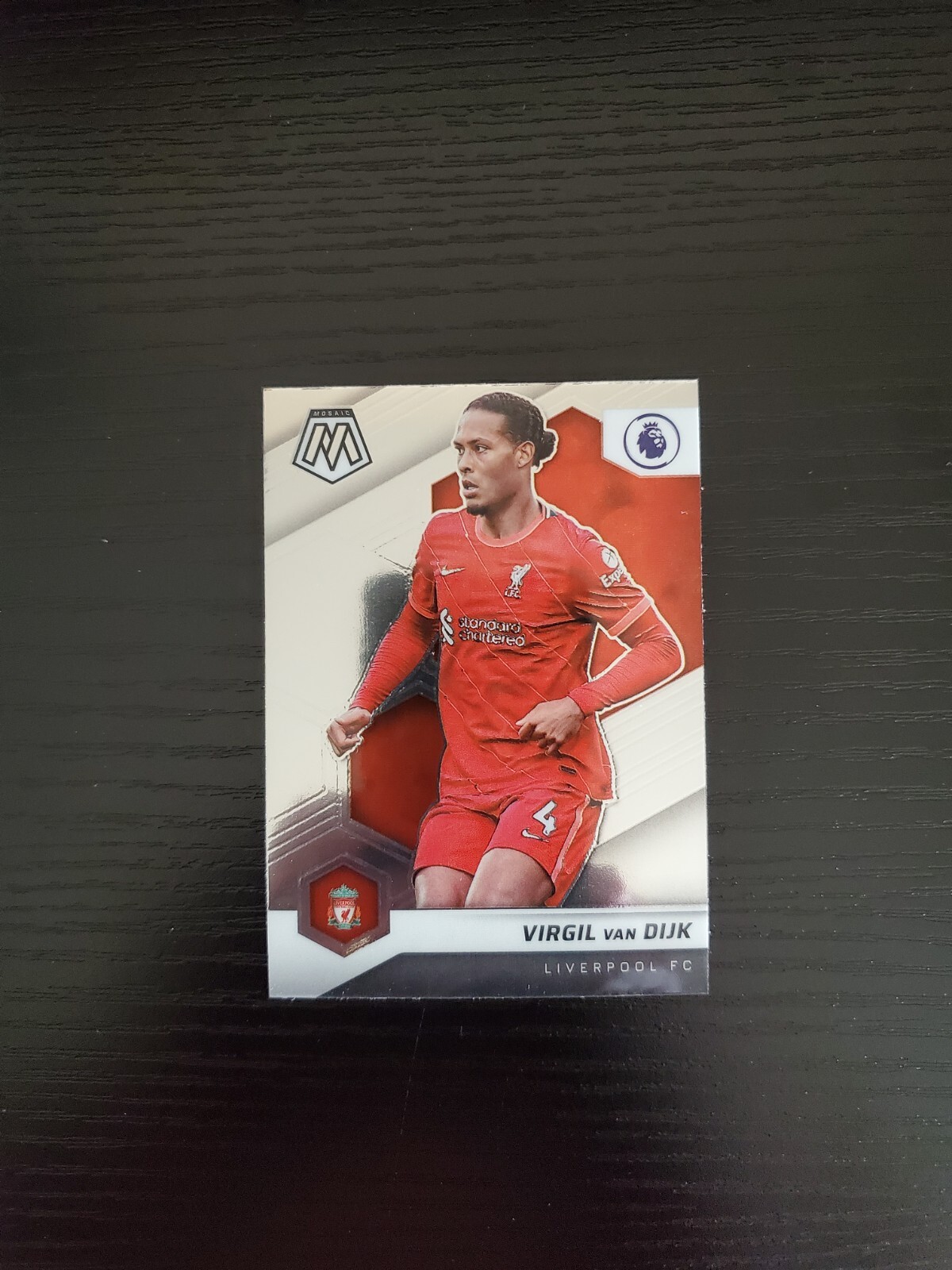 Virgil van Dijk - 2021-22 Mosaic EPL Premier League Base Card #180 | eBay