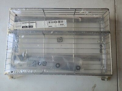 Ikea Rationell Variera Sliding Double Shelf Kitchen Storage Brand New ...