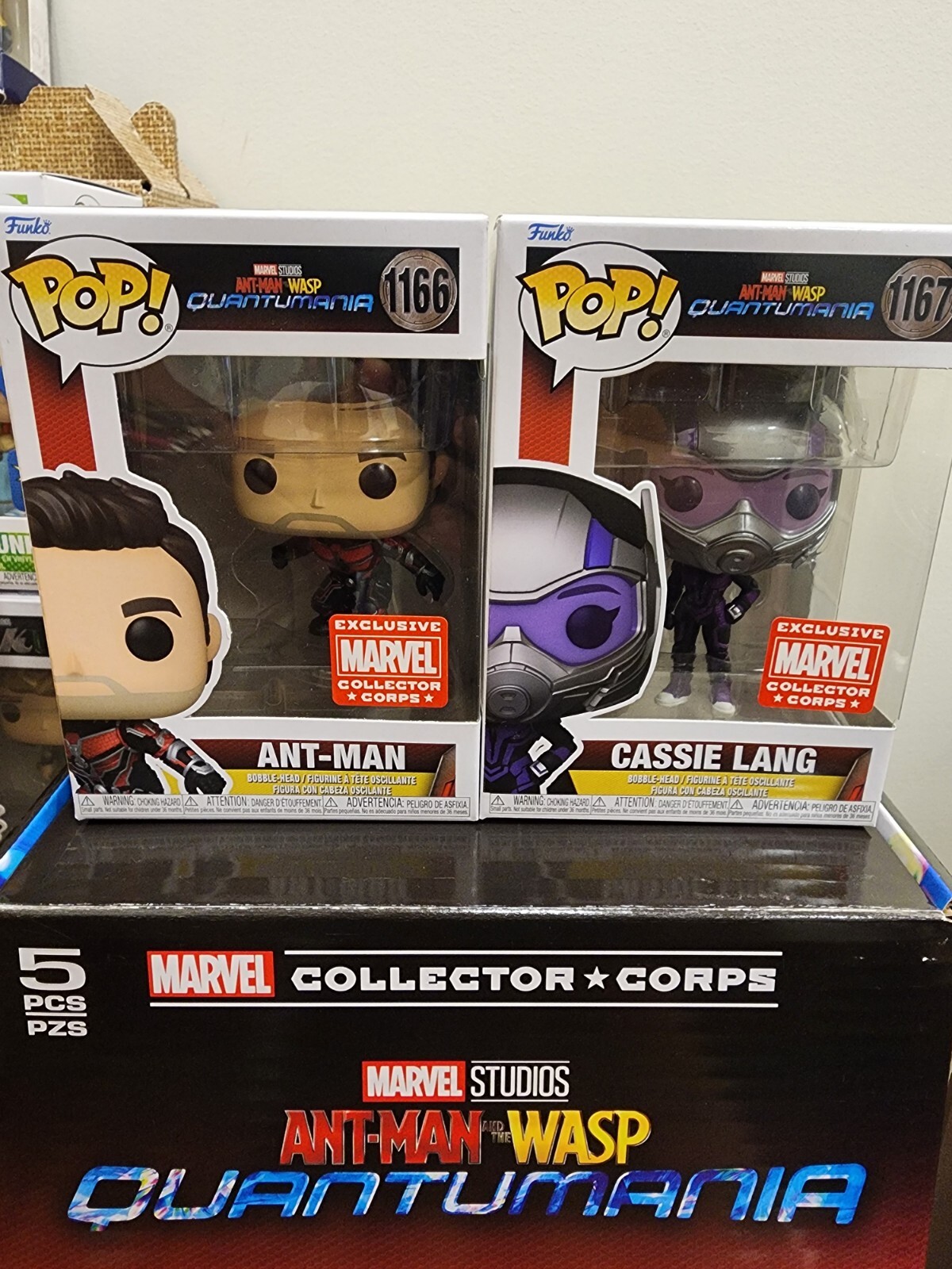 Marvel Ant-Man And The Wasp Quantumania Funko Complete Collector Corps ...