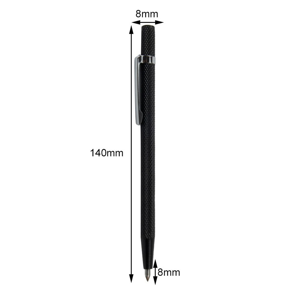 Hand Tools Cutting Pen Tools Black Carbide Scriber Ceramic Wood Carving ...