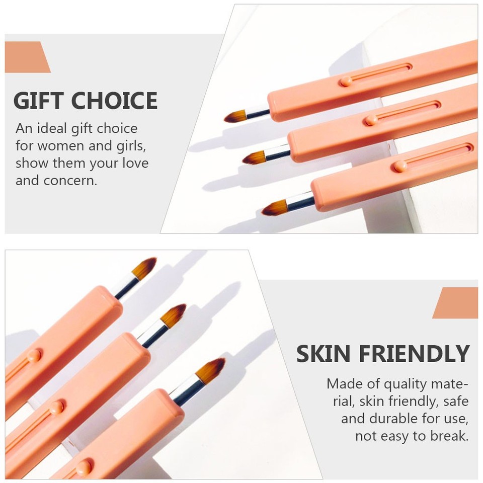 Portable Lipstick Applicator Brush Retractable Makeup Beauty Tool ...