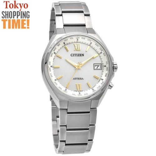 Citizen Attesa CB1120-50C Eco-Drive Titanium Atomic Radio Men Watch NEW ...