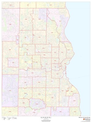 Milwaukee Wi Zip Code Map