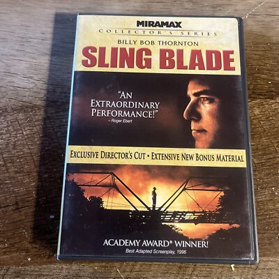Sling Blade (DVD, 2005, 2-disc, Special Edition) Billy Bob Thornton ...