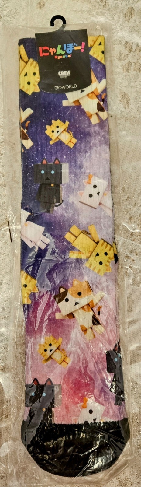 Bioworld Nyanbo! Anime Crew Socks - NEW | eBay