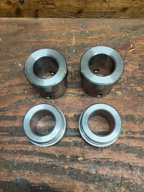 Cat 304 mini excavator bucket pin boss bushings 40mm weld in (Includes ...