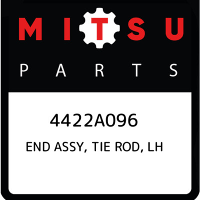 4422A096 Mitsubishi End assy, tie rod, lh 4422A096, New Genuine OEM ...
