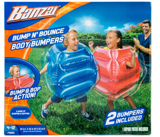 Body Bumpers kids inflatable toy Bump N' Bounce Body Bumpers Ball ...