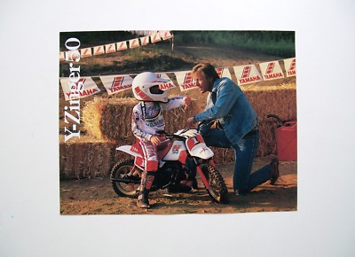 1986 Yamaha Y-ZINGER 50 Sales literature/ Sales brochure (NOS-not a ...