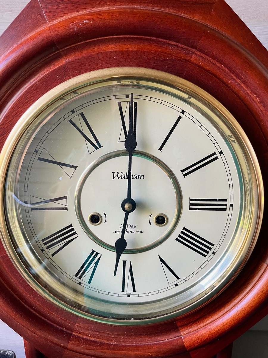 31 Day Chime Wall Clock