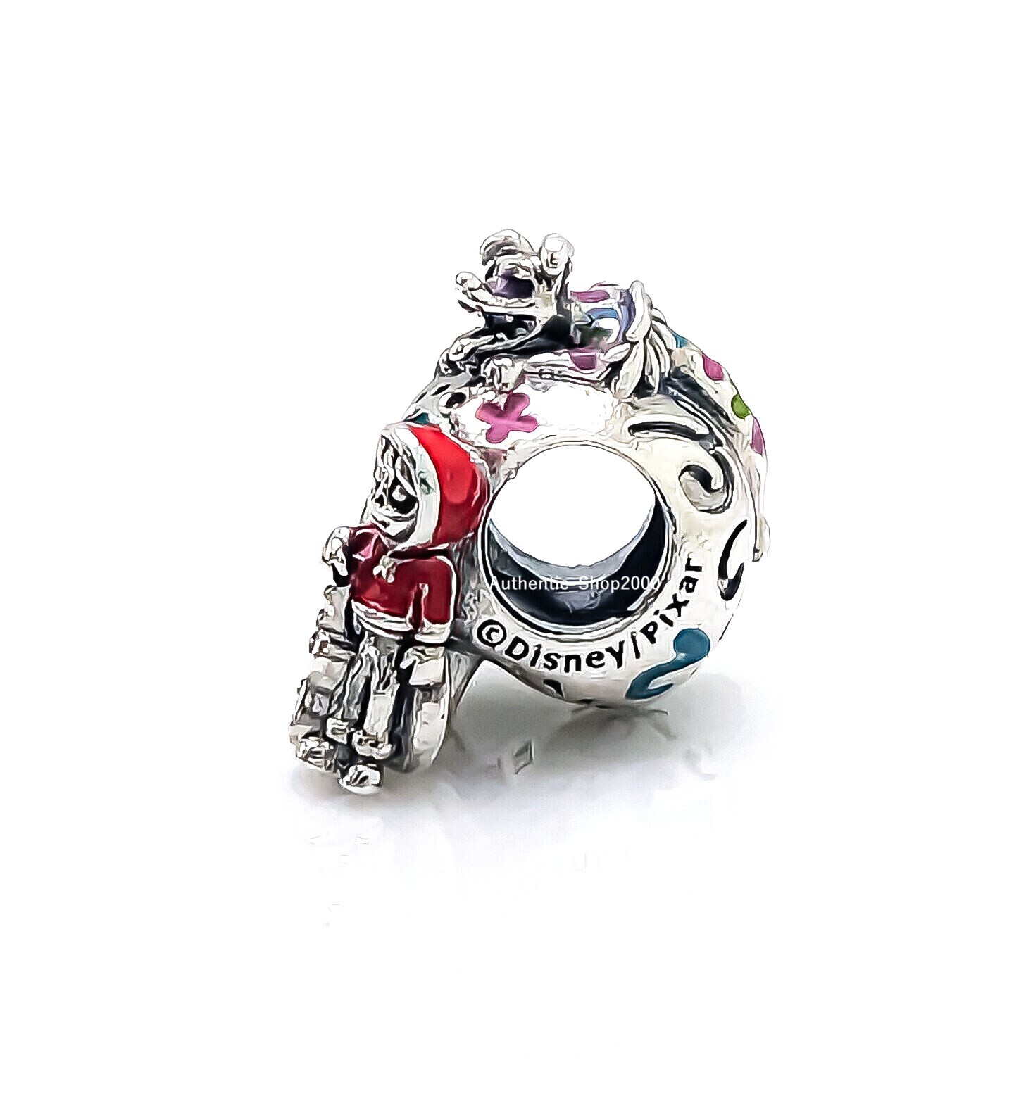 PANDORA Disney Pixar Coco Miguel & Dante Skull Glow-in-the-dark Charm ...