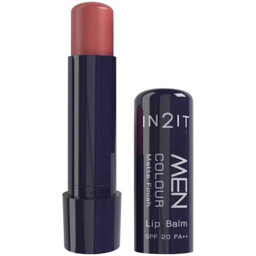 IN2IT -Matte Lip Balm for Men, Men Colour Matte Finish Lip Balm Spf20 ...