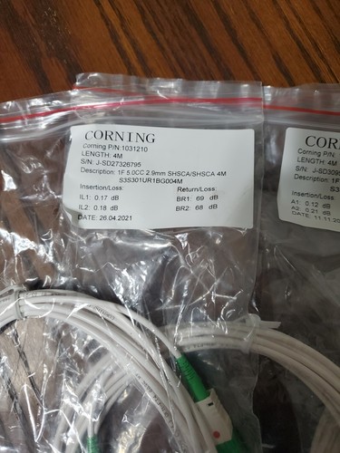 4 Fiber Optic Patch Cord BGW-320 BGW320 AT&T Modem ATT 26 FT With ...