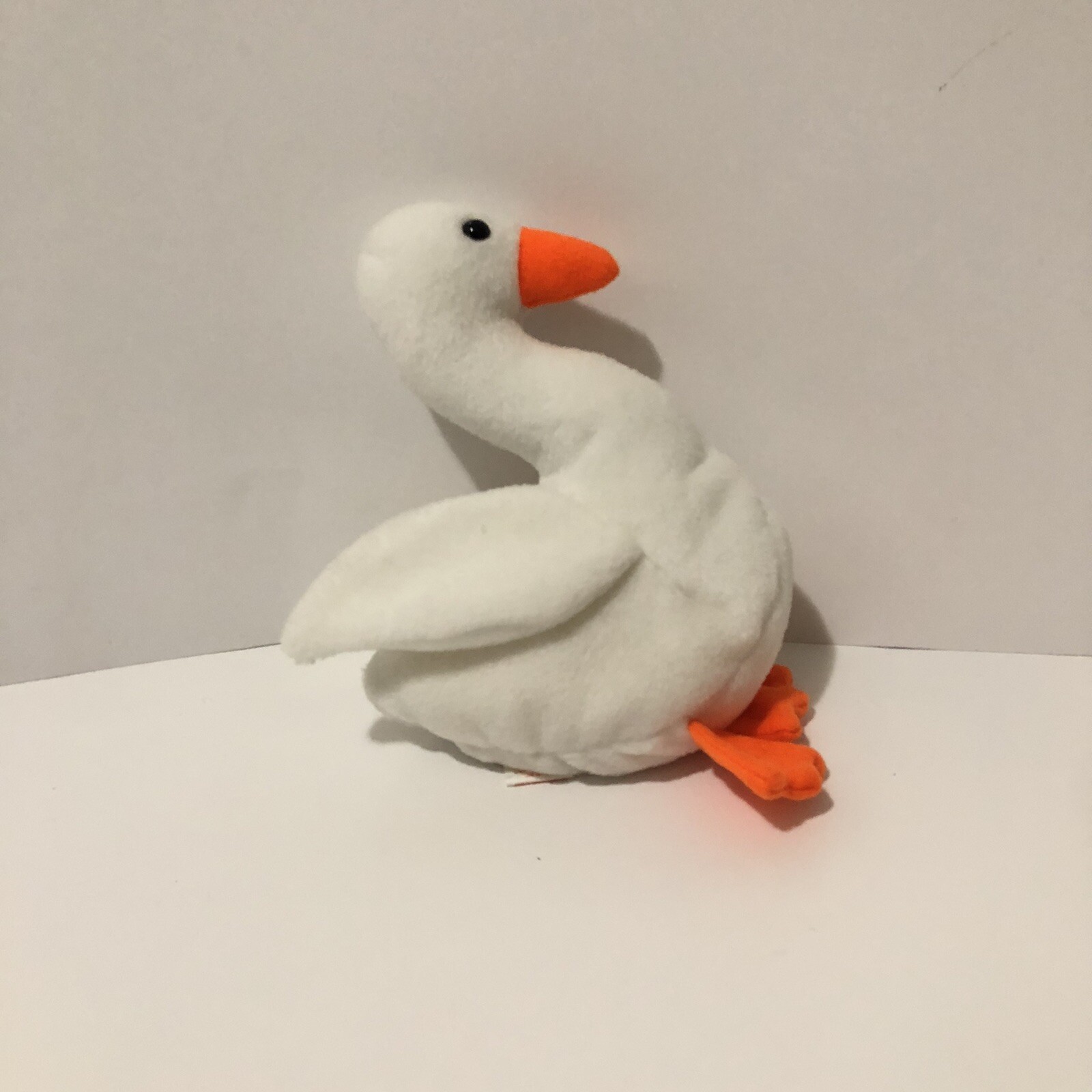 TY BEANIE BABY GRACIE THE SWAN 1996 RARE RETIRED PVC PELLETS White | eBay