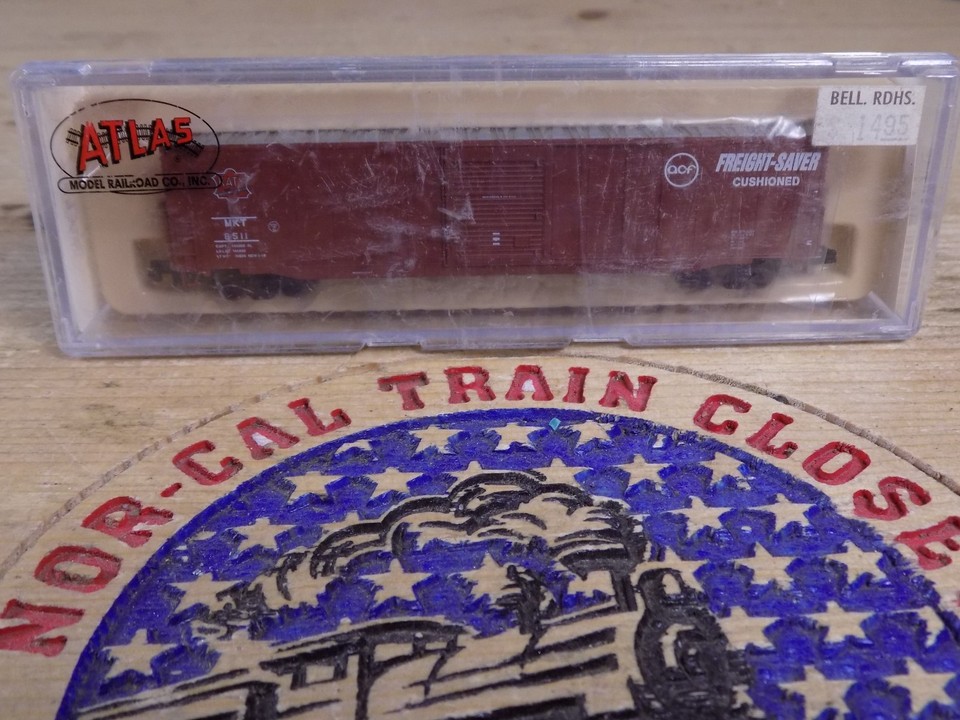 Atlas N Scale MKT 60' Automobile Box Car 37232 Lot #P28 | eBay