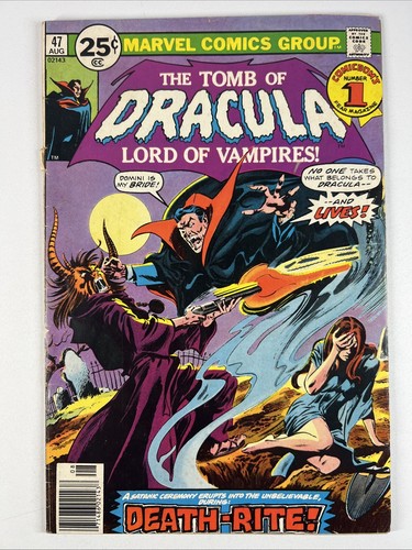 Tomb of Dracula #47 (1976) Domini ~ Marvel Comics | eBay