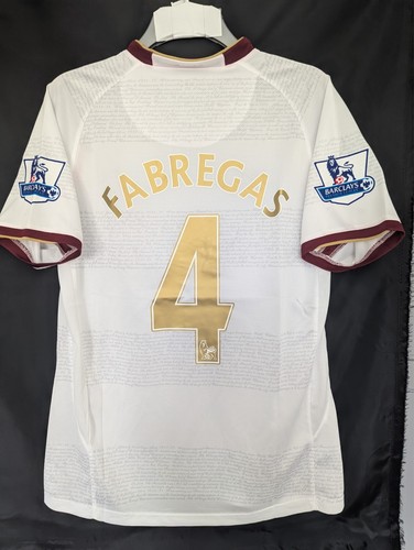 FABREGAS 4 Arsenal Shirt 2007/2008 AWAY CESC FABREGAS 4 SIZE LARGE GC ...