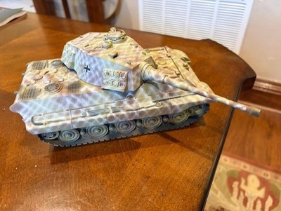BMC WW2 German King Tiger II Tank Desert Camo 1:32 Scale Military Toy ...