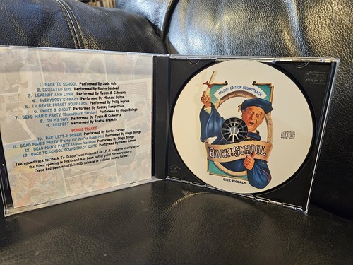 Back To School Soundtrack, CD, 80's , Rodney Dangerfield, Oingo Boingo ...