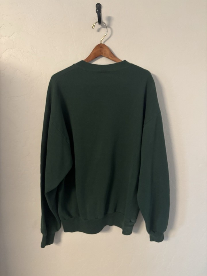Vintage Ski Utah Green Sweatshirt With Mountain Design | eBay