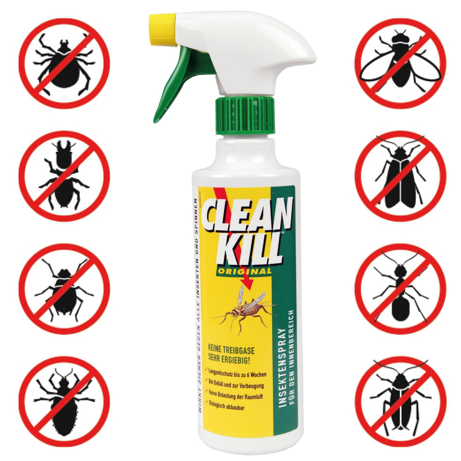 Insektenspray CLEAN KILL Wespenspray Biologisch