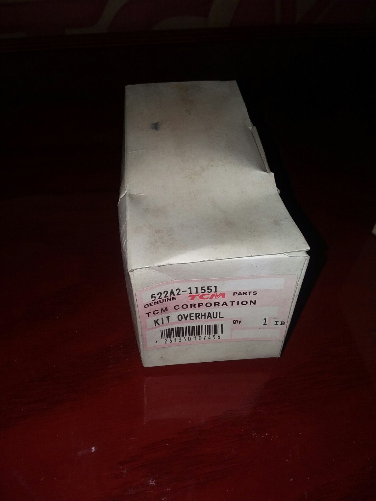 TCM forklift brake master cylinder repair kit. 522A2-11551 new OEM ...