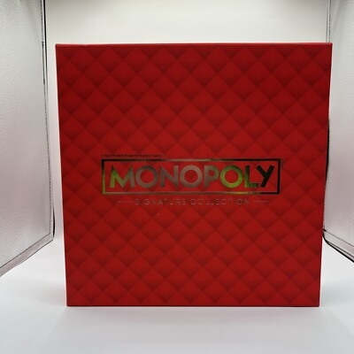 Monopoly Signature Collection Family Board Game for 2 to 6 Players ...