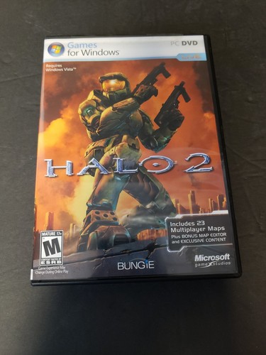 Halo 2 (PC: Windows, 2007) Complete with Key Manual & Dust Cover Tested ...