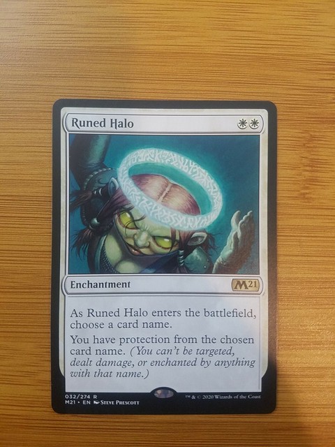 MTG Runed Halo Core Set 2021 032/274 Regular Rare for sale online | eBay